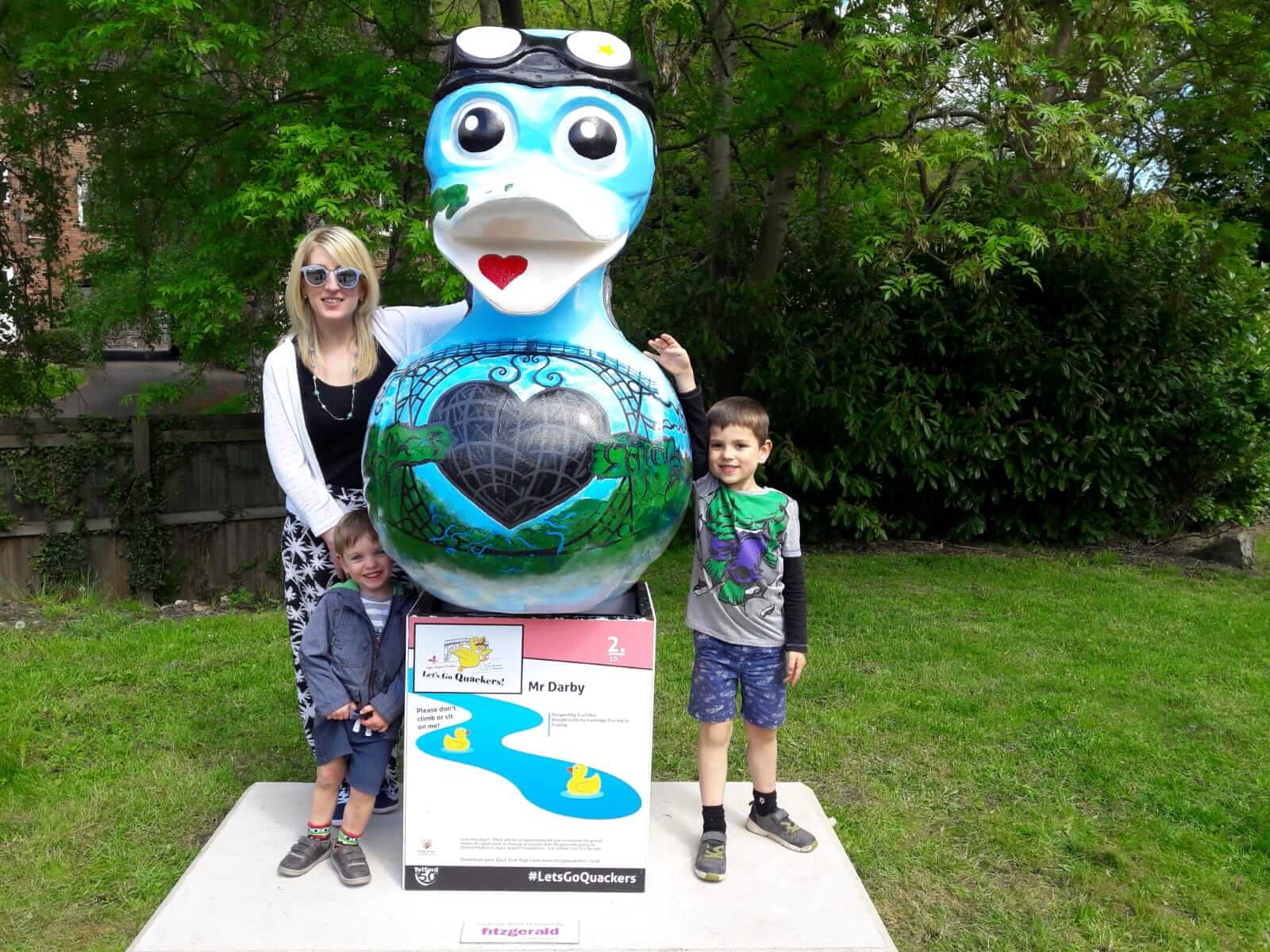 Fitzgerald - Site team lend a hand to ‘Let’s Go Quackers’ charity project